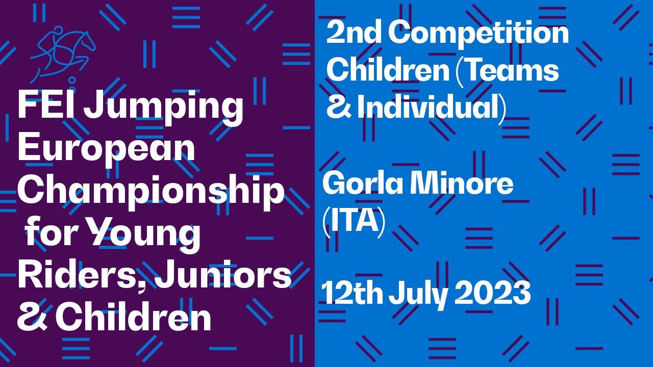 2 Comp. FEI Jumping European Champs for Young Riders, Juniors ...