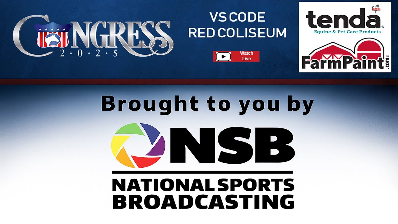 2025 Quarter Horse Congress VS Code Red Coliseum Friday October 17 ...