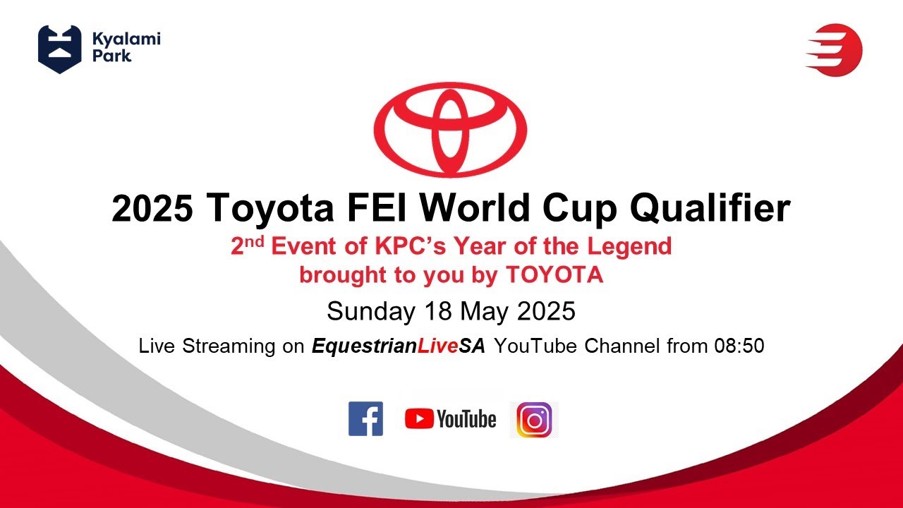2025 Toyota FEI World Cup Qualifier – Sunday 18 May 2025 - Total Horse ...