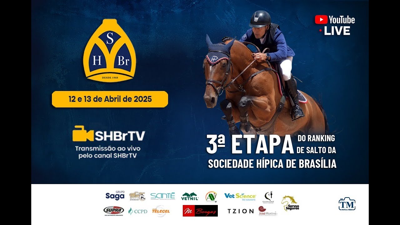 3ª ETAPA DO RANKING DE SALTO DA SHBr 2025 – DIA 1 | SHBr TV - Total ...