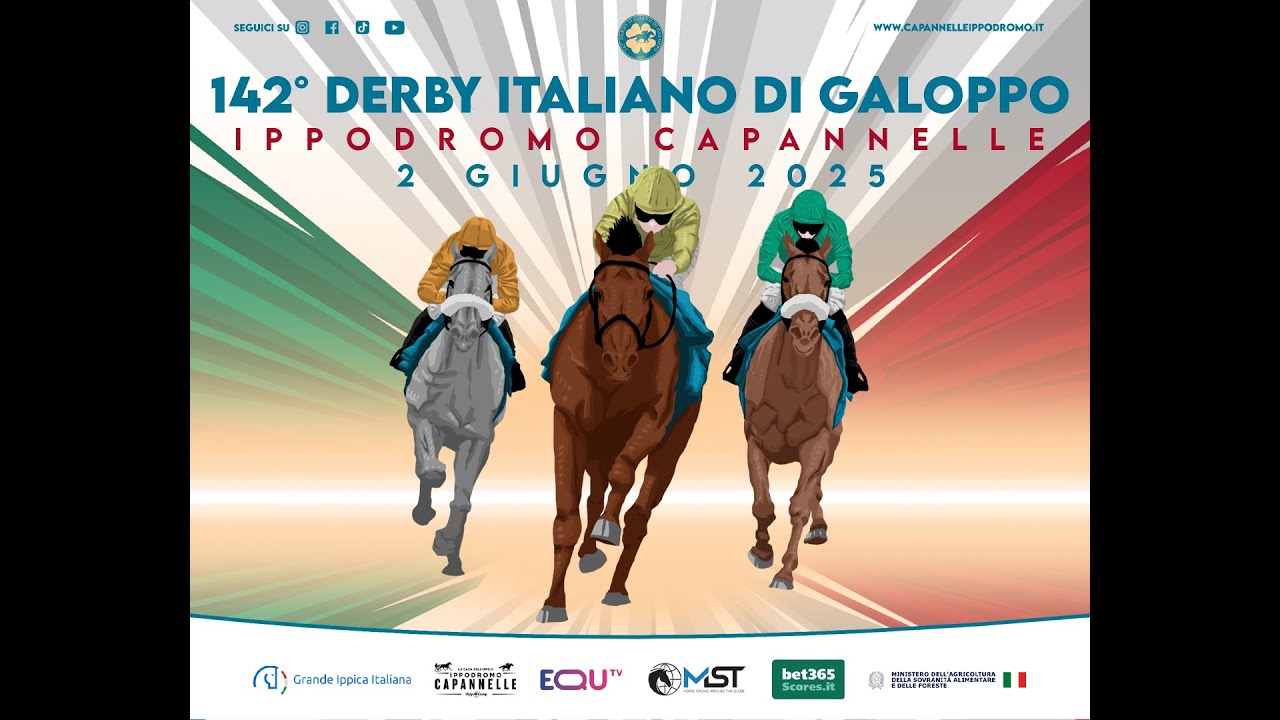 CAPANNELLE 142° DERBY ITALIANO DI GALOPPO 2 GIUGNO 2025 - Total Horse ...