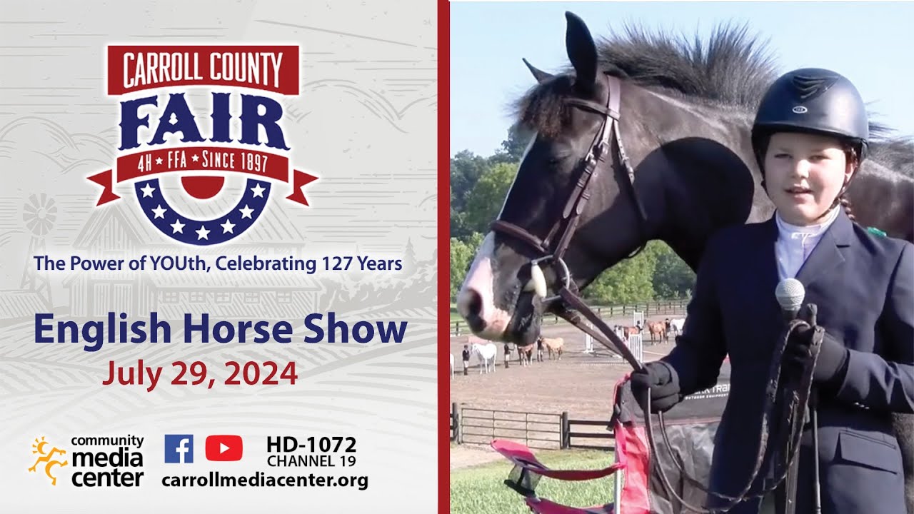 Carroll County 4-H & FFA Fair English Horse Show - Total Horse Channel ...