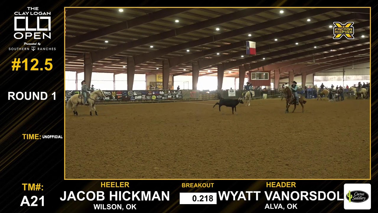 Clay Logan Open | Roping - Total Horse Channel | Equestrian TV