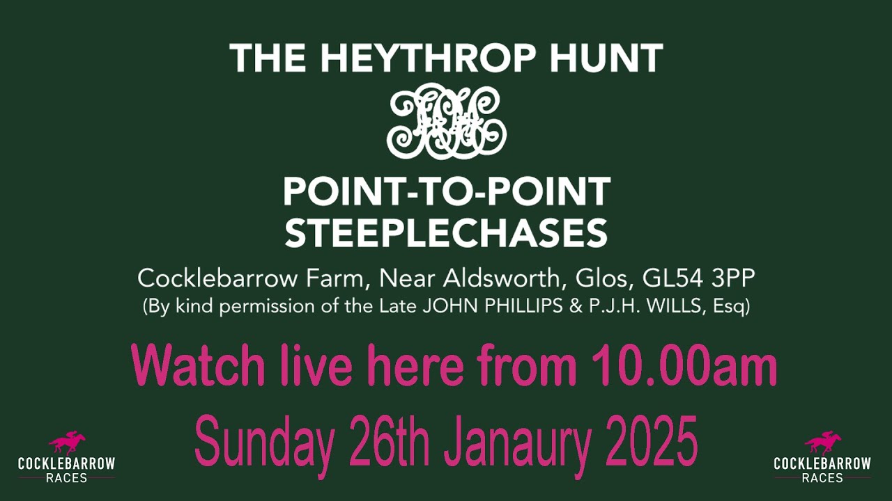 Cocklebarrow Races – The Heythrop Hunt Point-to-Point - Total Horse ...