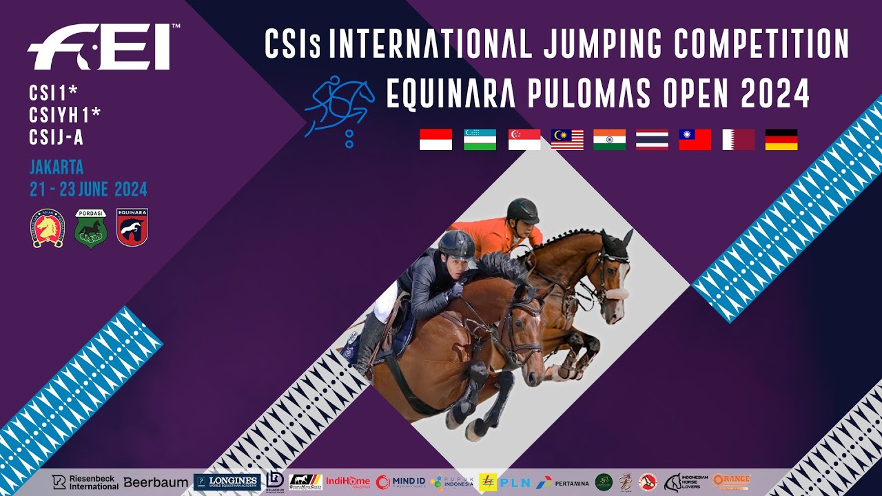 CSIs International Jumping Competition | Equinara Pulomas Open Day 2 ...