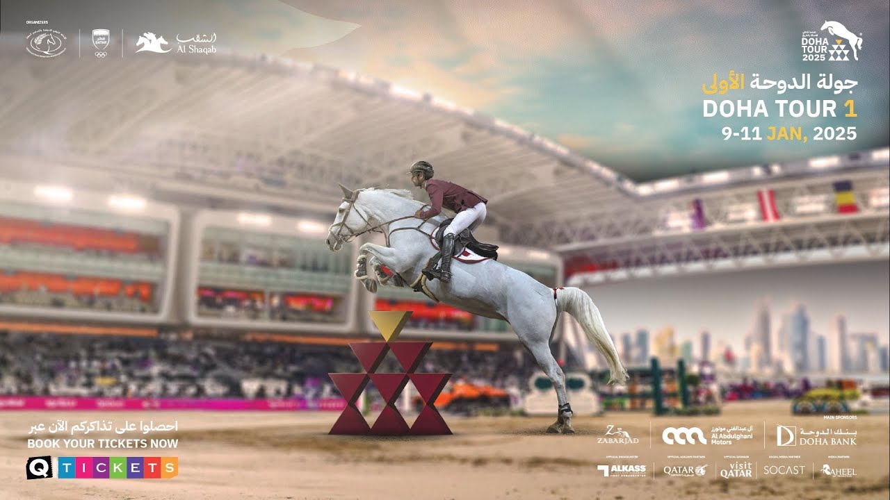 Doha Tour Week 1 | 9th January 2025 | Longines Indoor Arena - Total ...