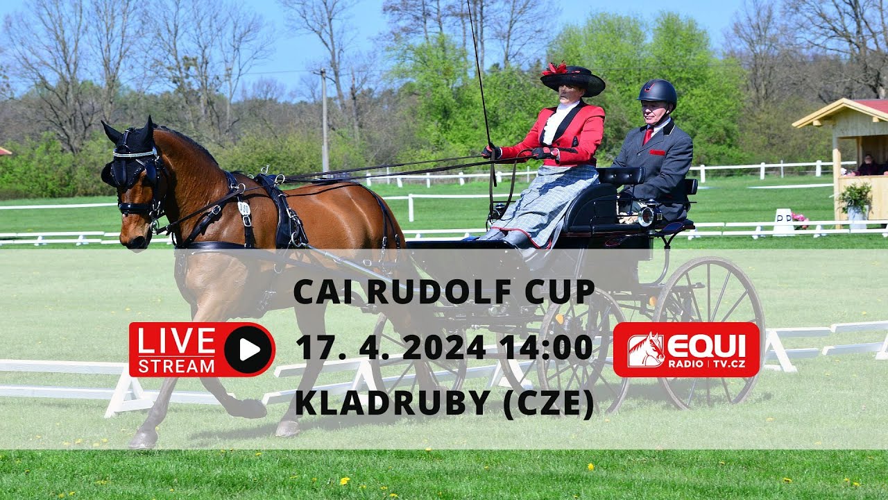 🔴 Driving – 1st day: dressage CAI Kladruby (CZE) Rudolf Cup, 17. 4 ...