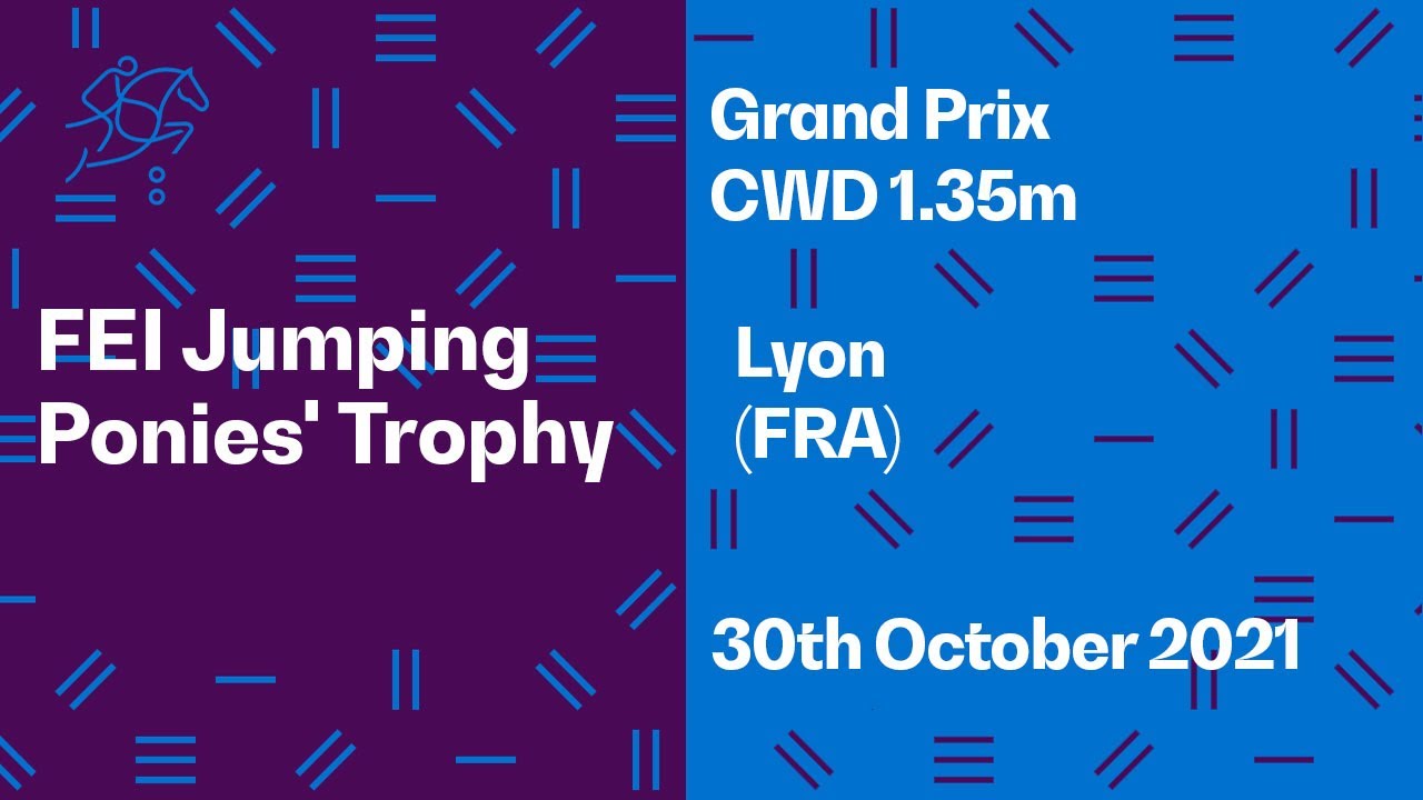 FEI Jumping Ponies’ Trophy | LIVE - Total Horse Channel | Equestrian TV