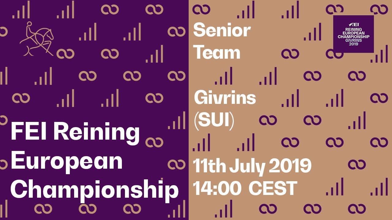 FEI Reining European Championship | LIVE - Total Horse Channel ...