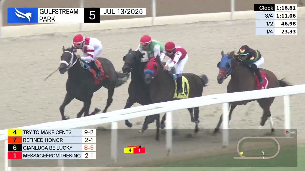 Gulfstream Park – July 13th, 2025 - Total Horse Channel | Equestrian TV