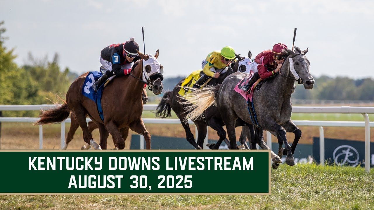 Kentucky Downs Racing Live Stream – August 30, 2025 - Total Horse ...
