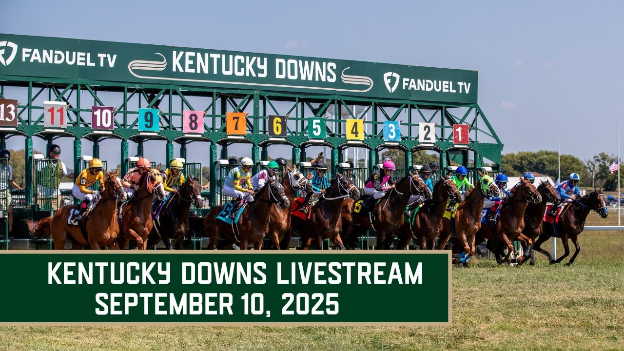 Kentucky Downs Racing Live Stream – September 10, 2025 - Total Horse ...
