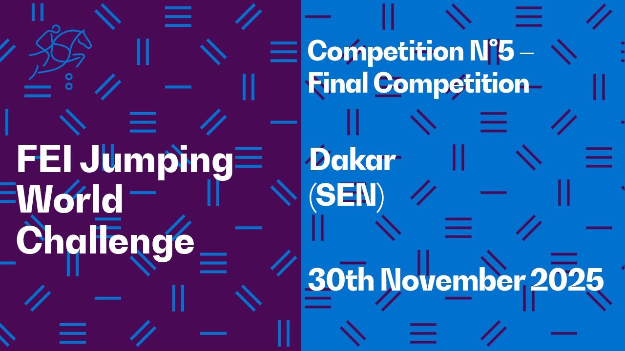 🔴 LIVE | Competition N°5 – Final Competition | FEI Jumping World ...