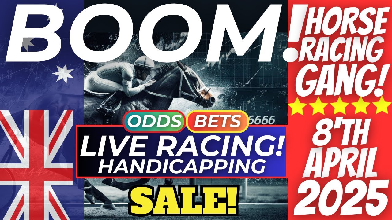 LIVE Horse Racing | Australia Horse Racing Live Today | 8th April 2025 ...