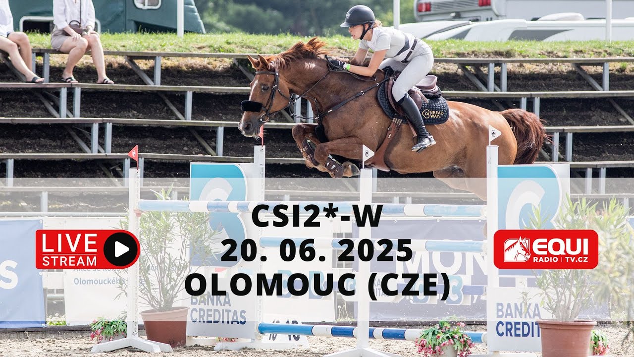 LIVE 🔴 | showjumping CSI2*-W Olomouc (CZE) – 20. 6. 2025 - Total Horse ...