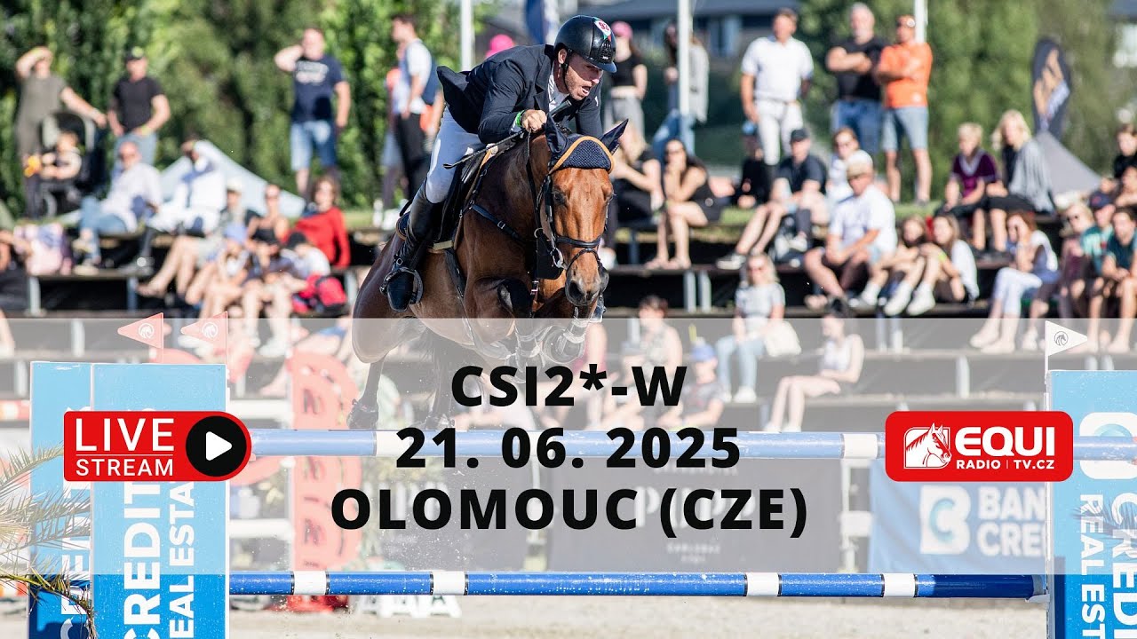 LIVE 🔴 | showjumping CSI2*-W Olomouc (CZE) – 21. 6. 2025 - Total Horse ...