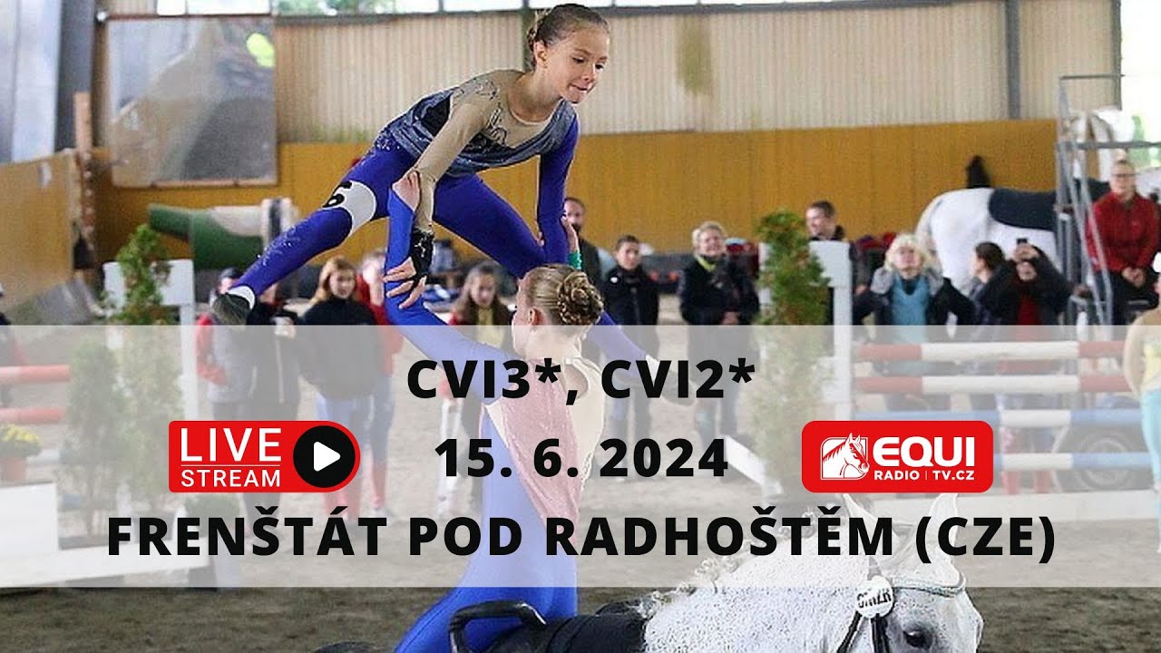 LIVE 🔴 | vaulting CVI Frenštát pod Radhoštěm (CZE) - Total Horse ...