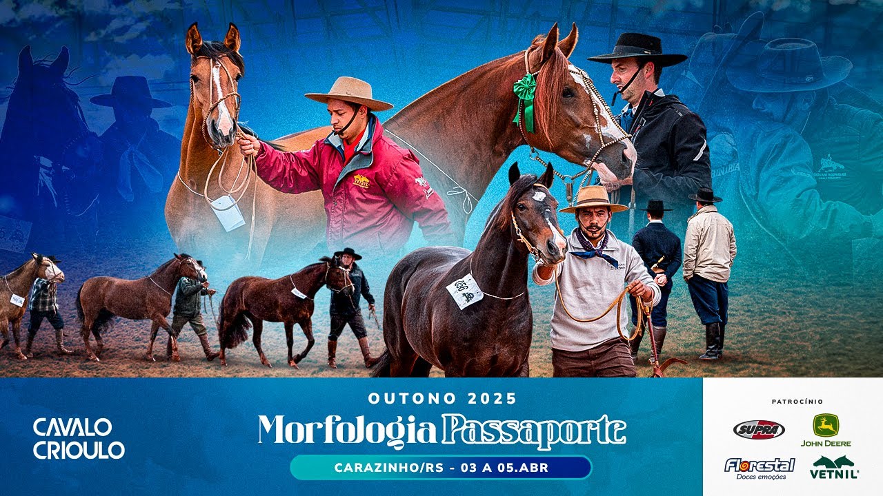 PASSAPORTE OUTONO 2025 | CARAZINHO/RS | CATEGORIAS MACHOS E FÊMEAS | 04/04 | Tarde - Total Horse ...