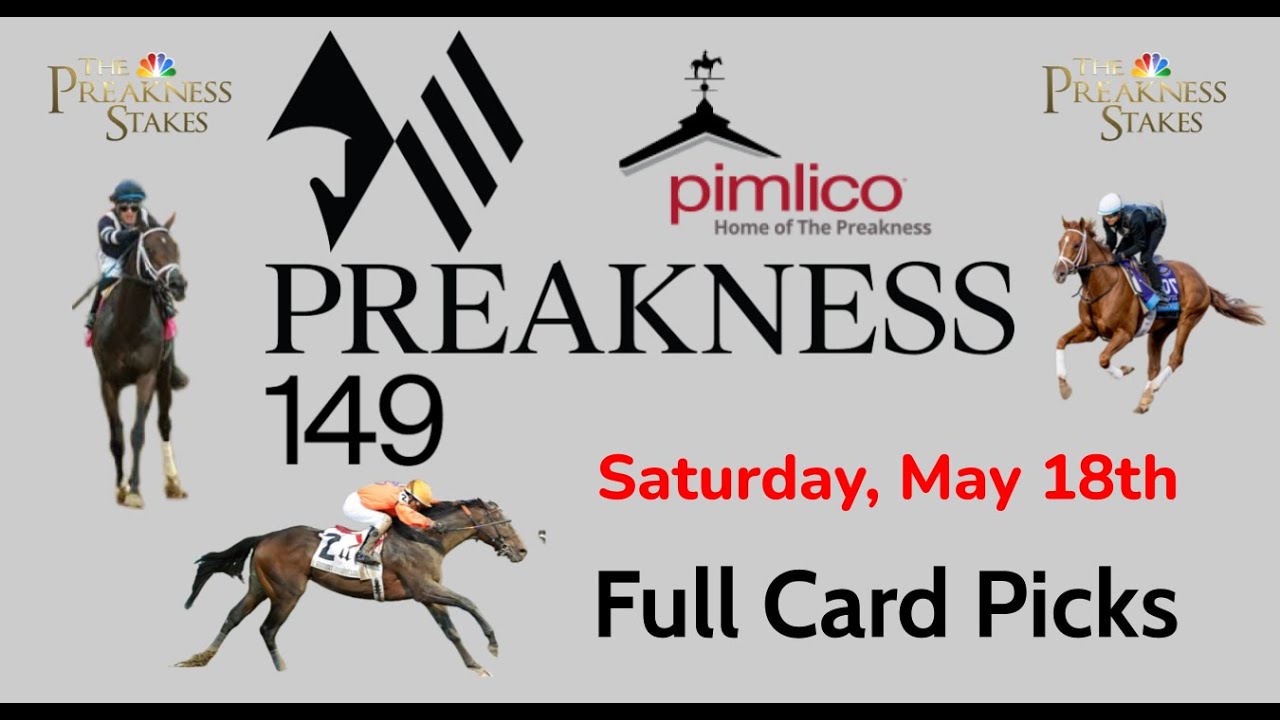 Pimlico: Preakness Day Selections | Full Card - Total Horse Channel ...