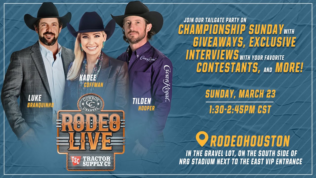 Rodeo Live! | Rodeo Houston Finals - Total Horse Channel | Equestrian TV