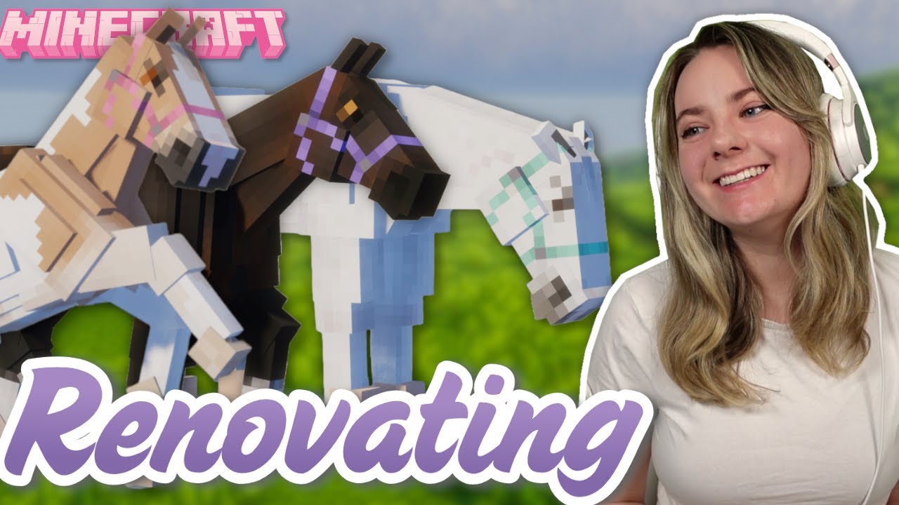 SATISFYING STABLE CLEANING AND RENOVATION – Minecraft SWEM Horse Barn ...