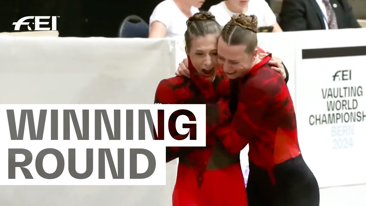 Take a bow for Team Germany 🇩🇪🎩 | FEI Vaulting World Championship Bern ...