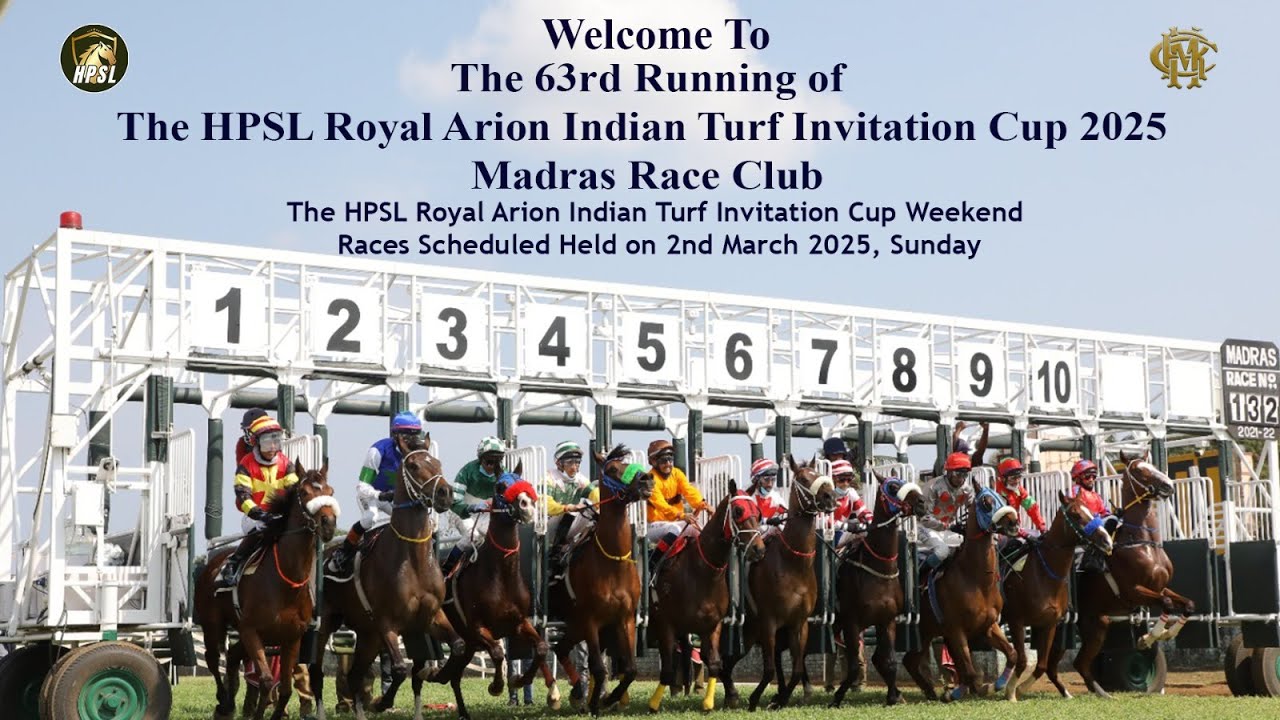The HPSL Royal Arion Indian Turf Invitation Cup 2025 - Total Horse ...