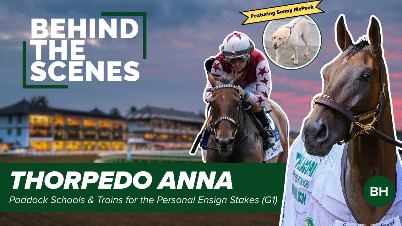 Thorpedo Anna Paddock Schools and Trains for the 2025 Personal Ensign ...