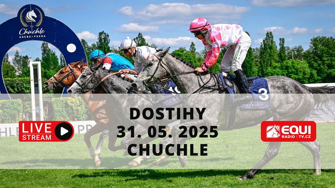 ŽIVĚ 🔴 | dostihy Chuchle Arena Praha – 31. 5. 2025 - Total Horse ...