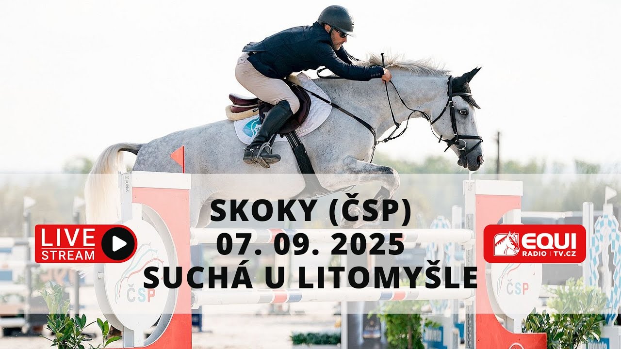 ŽIVĚ 🔴 | skoky ČSP Litomyšl – 7. 9. 2025 - Total Horse Channel ...